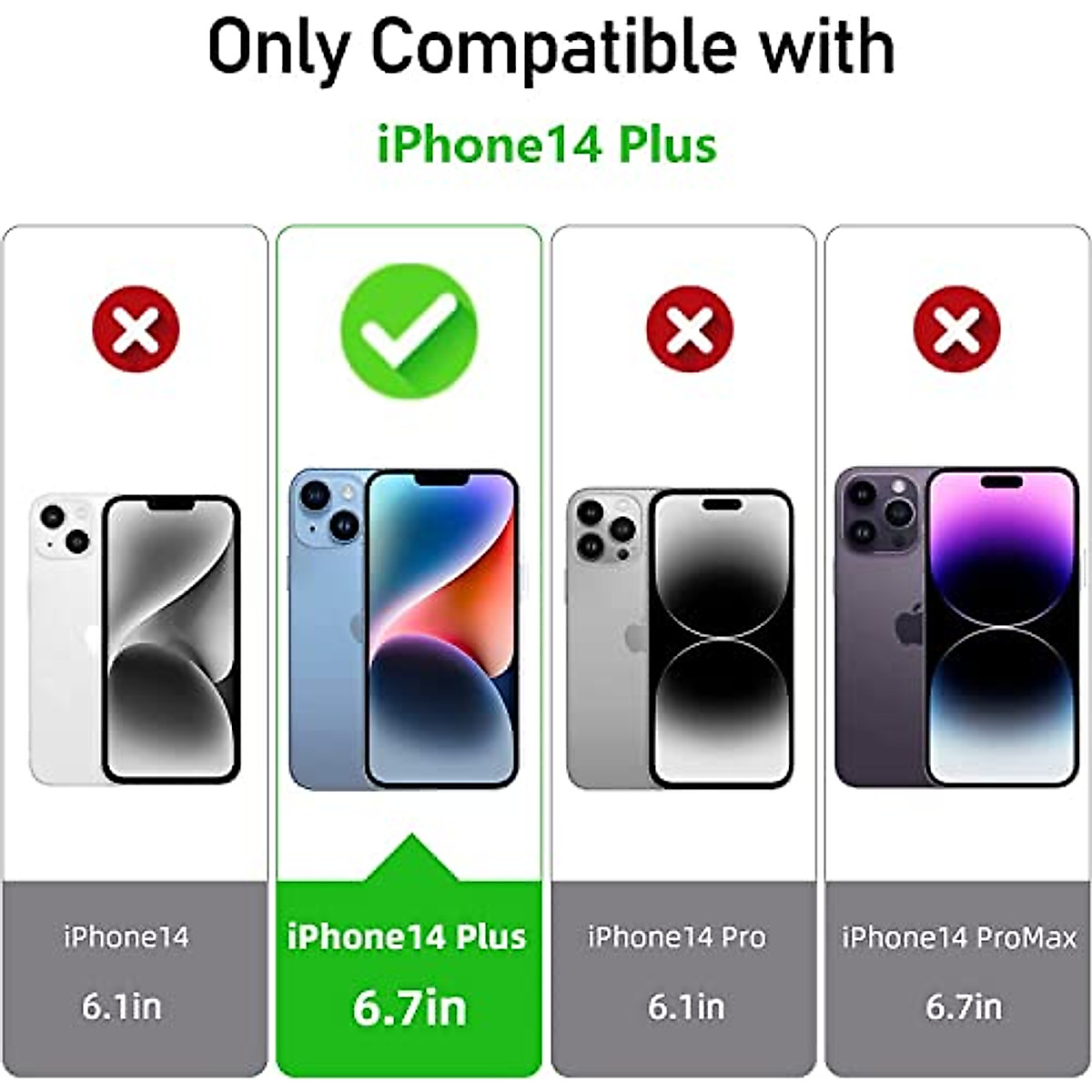 luolnh Gold Glitter Sparkle Case Compatible with iPhone 14 Plus Case Marble Design Shockproof Silicone Bumper Cover Phone Case for iPhone 14 Plus 6.7 Inch(Aqua Green/Purple)