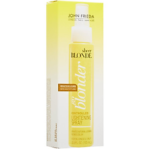 John Frieda Sheer Blonde Go Blonder Controlled Lightening Spray, 3.5 oz, 2 pk