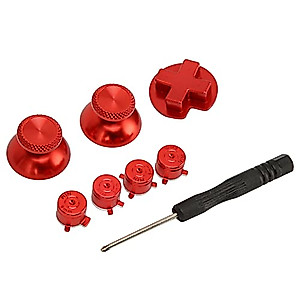 Game Controller Button Gamepad Metal Button Aluminum Alloy D Pad ABXY Fabric