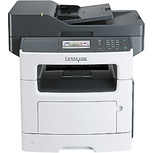 Lexmark MX511de Monochrome All-In One Laser Printer, Scan, Copy, Network Ready, Duplex Printing and Professional Features (Renewed)