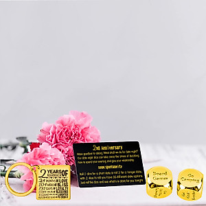 2nd, Gifts for 2nd Anniversary,2nd for Couple,2nd Ideas,2nd Wedding for Couple,2nd Date Night Dice,2nd Date Night Dice for Couples
