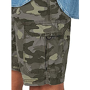 Lee Men's Extreme Motion Crossroad Cargo Short, Woodland Camo, 42