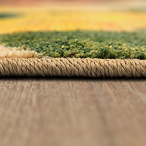 Mohawk Home Wildflower Area Rug, 2 ft x 3 ft 4 in, Light Multi