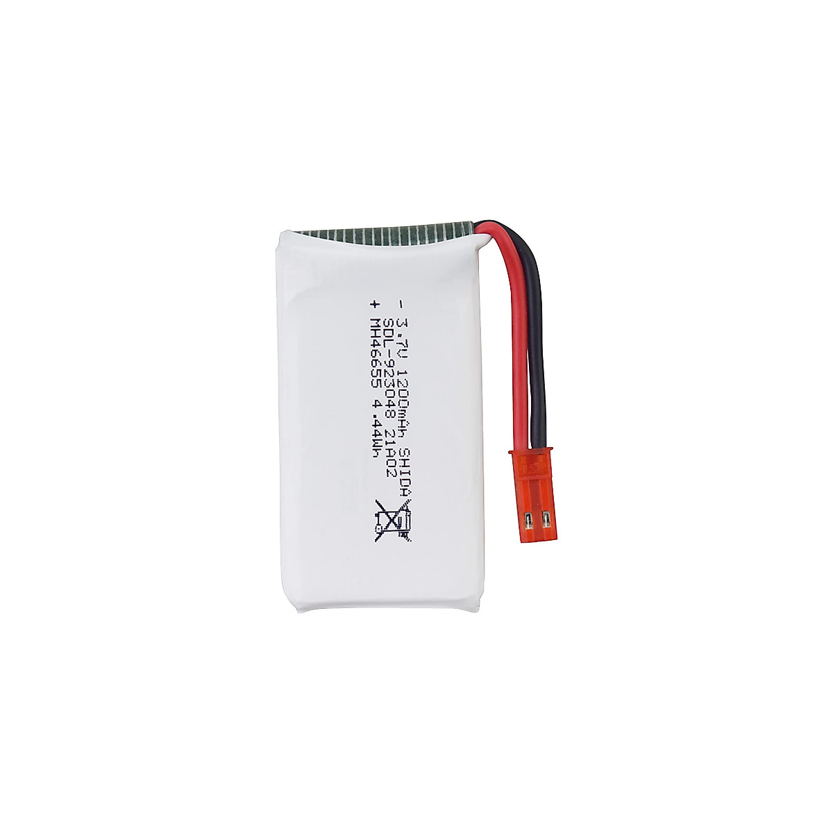 Fytoo 4PCS 3.7V 1200mAh Lithium Battery&1PCS 4 in 1 Charger for X900 X9TW Folding Quadcopter