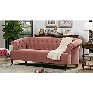 Jennifer Taylor Home Sofa, Ash Rose