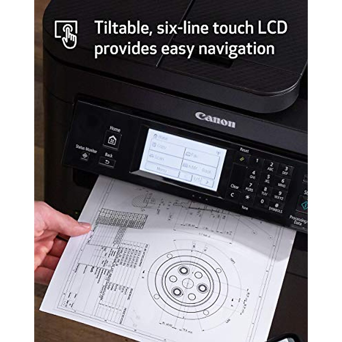 Canon imageCLASS MF269dw - All-in-One, Wireless, Mobile-Ready Laser Printer, with Duplex Automatic Document Feeder, Up to 30 Pages Per Minute and High Yield Toner Option