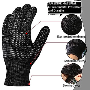 Laosh 3PCS Sublimation Tumblers Tool Kits with Tumblers Width Measurer, Heat Gloves, Mini Squeegee, Use for Heat Press Sublimation Blanks Tumblers Skinny Straight Cup