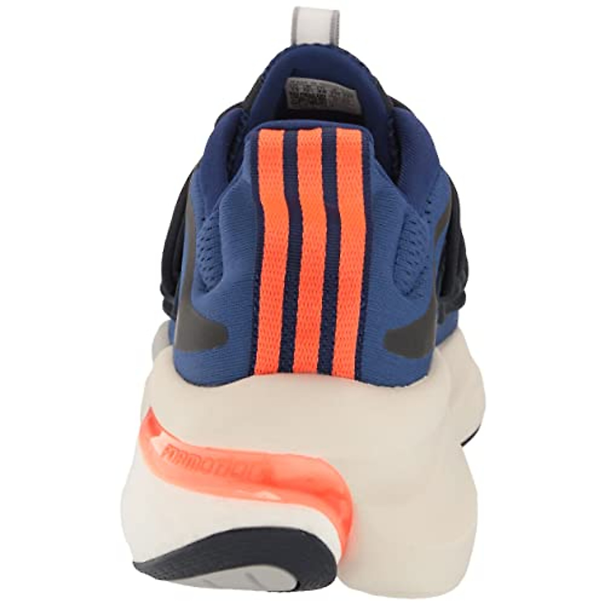 adidas Men's Alphaboost V1 Running Shoe, Victory Blue/Solar Red/Grey, 12