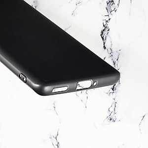 Shantime Oppo Reno 6 Pro 5G Case, Soft TPU Back Cover Shockproof Silicone Bumper Anti-Fingerprints Full-Body Protective Case Cover for Oppo Reno 6 Pro 5G (Black)