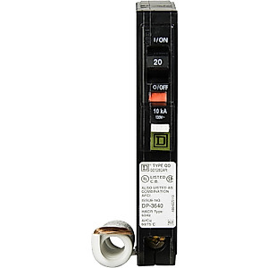 Square D QO120CAFI QO 20A Arc Fault Breaker
