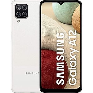 Samsung Galaxy A12 (SM-A125F/DS),64GB, Factory Unlocked GSM, International Version - No Warranty - White