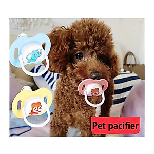 3pcs Puppy Pacifiers | Quality Pet Products for Puppies | Bite Resistant | Super Soft Toys | Dental Health, Pet Decorate, Gift