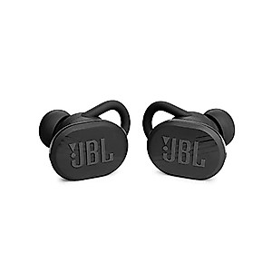 JBL Endurance Race Waterproof True Wireless Active Sport Earbuds, with Microphone, 30H Battery Life, Comfortable, dustproof, Android and Apple iOS Compatible (Black)