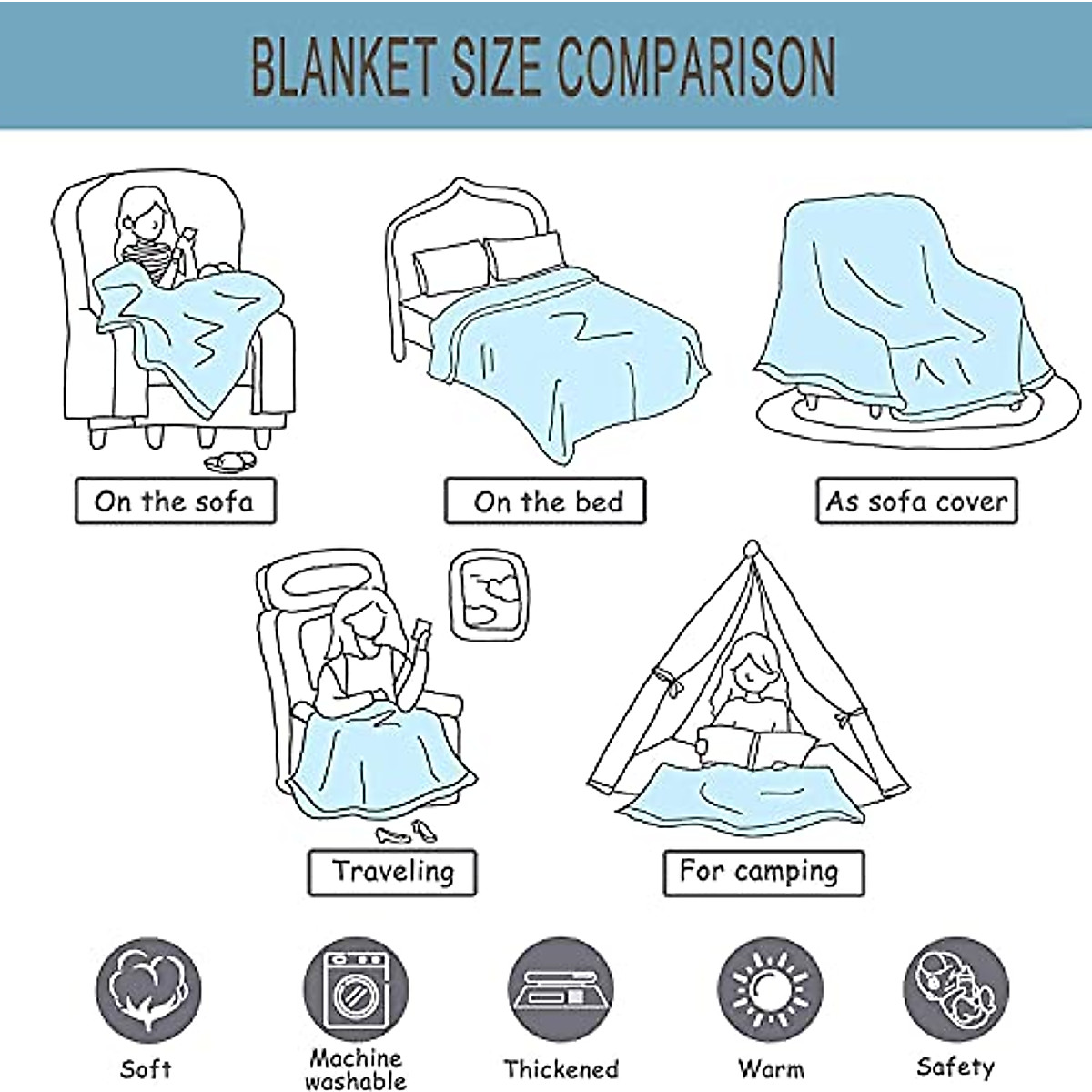 Charmerry Video Game Controller Gamer Fleece Throw Blankets Super Soft Warm Blanket, Gaming Cozy Flannel Blanket Plush Blankets for Couch Sofa Bed Throw 40X50inch