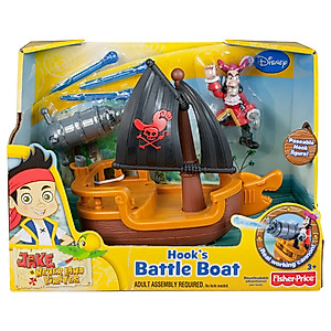 Fisher-Price Disney's Jake and The Never Land Pirates - Hook's Battle Boat