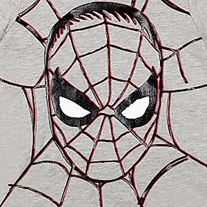 Marvel Spider-Man Infant Baby Boys French Terry Zip Up Hoodie Graphic T-Shirt Pants Tie Dye Spiderman Red 24 Months