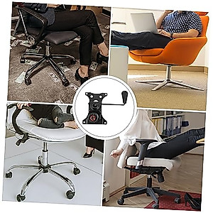 LIGHTAOTAO Game Chair Base Chair Swivel Plate Desk Chair Base Replacement Practical Chair Swivel Base Chair tilt Control Plate Professional Chair Swivel Base Office Chair Chassis Iron