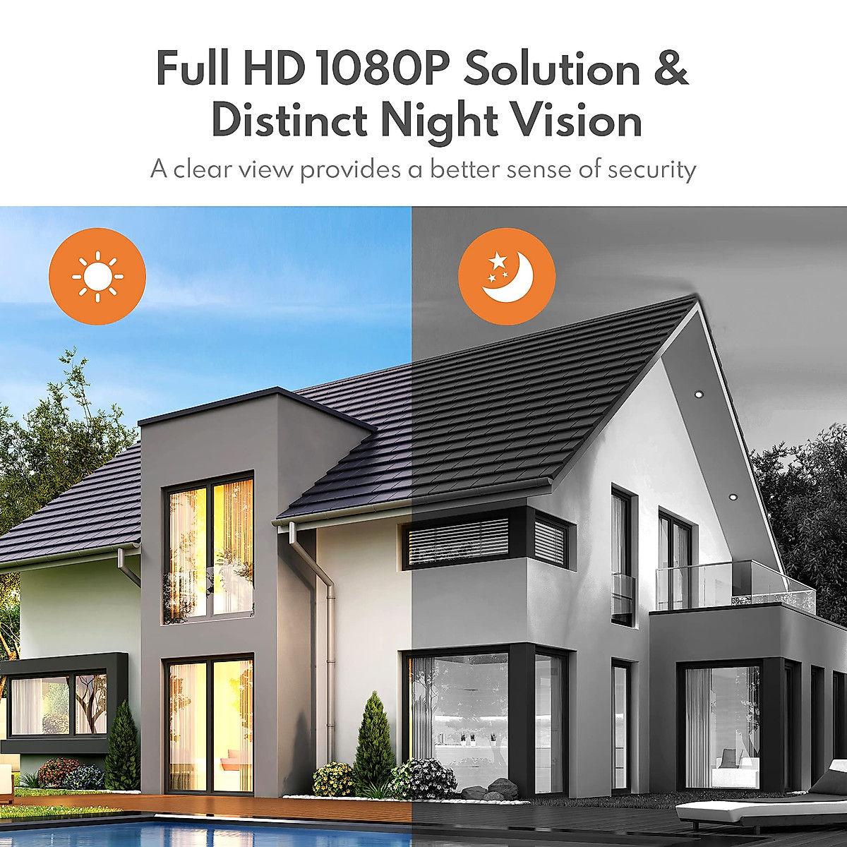 Helidallr Security Camera Outdoor, 355° PTZ Camera 1080P WiFi Wireless Indoor Cameras for Home Security 15000mAh Security Cameras with IP66 Waterproof, Night Vision, AI & PIR Detection, Two-Way Audio