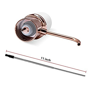 SYNWONG Electric Wine Aerator Pourer Automatic Wine Dispenser – Effortless One-Button Pouring and Enhanced Flavor at Your Fingertips, Great Gift for Wine Assesory Lovers