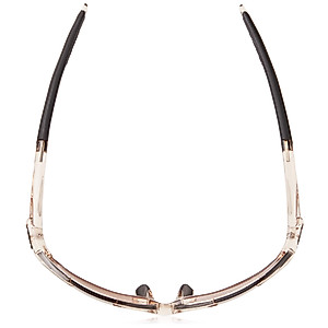 Tifosi Womens Wisp T-I905 Dual lens Sunglasses,Crystal Brown Frame/Brown Gradient, Ac Red, and Clear Lens,One Size