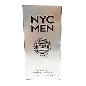 Hybrid & Company NYC Men Cologne for Men Eau De Toilette Natural Spray Masculine Scent, 3.4 Fl Oz
