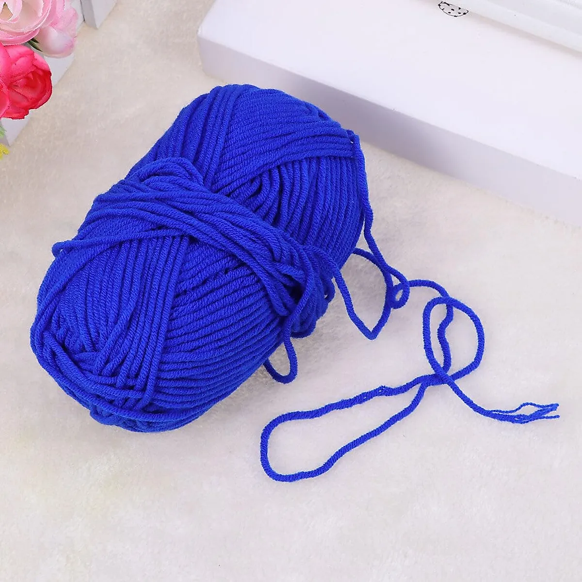 Milk Cotton Yarn Knitting Yarn Cotton Yarn for Knitting Cotton Yarn for Crochet Knitting Accessories