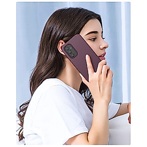 FNTCASE for Samsung Galaxy A54 5g Case: Clear Shockproof Protective Silicone Phone Cases - Slim Full Protection Cell Phones Cover with Screen Protector - Dual Layer Rugged Cell Covers