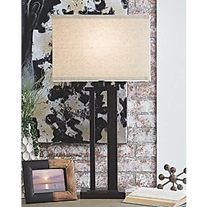 Signature Design by Ashley L204074 Aniela Metal Table Lamp (Set of 2), Bronze