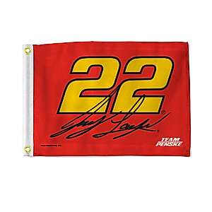 Joey Logano #22 Flag 12.5" x 18" Boat Flag Golf Cart Flag - Joey Logano #22