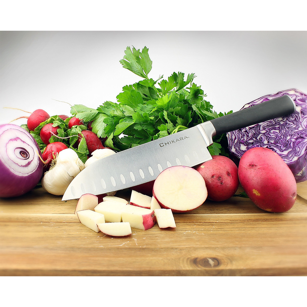 GINSU Chikara Series steak-knife-sets, No Size, Black