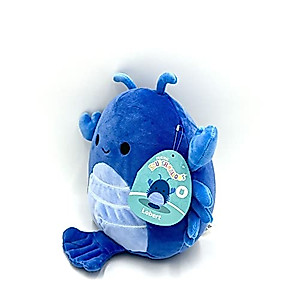 Squishmallows Rare 8-Inch Lobert The Blue Lobster Crab Plush - Add Lobert to Your Squad, Ultrasoft Stuffed Animal Large Plush Toy, Official Kellytoy Plush