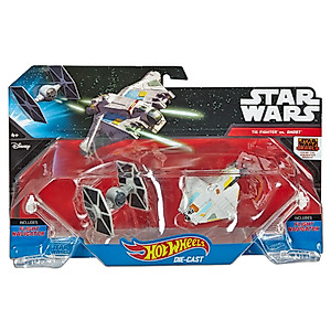 Hot Wheels Star Wars Rebels Ghost vs. Tie Fighter Starships (Pack of 2)