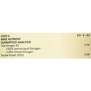 House & Garden HGCOA01L Coco Nutrient, 1 L fertilizers, Natural