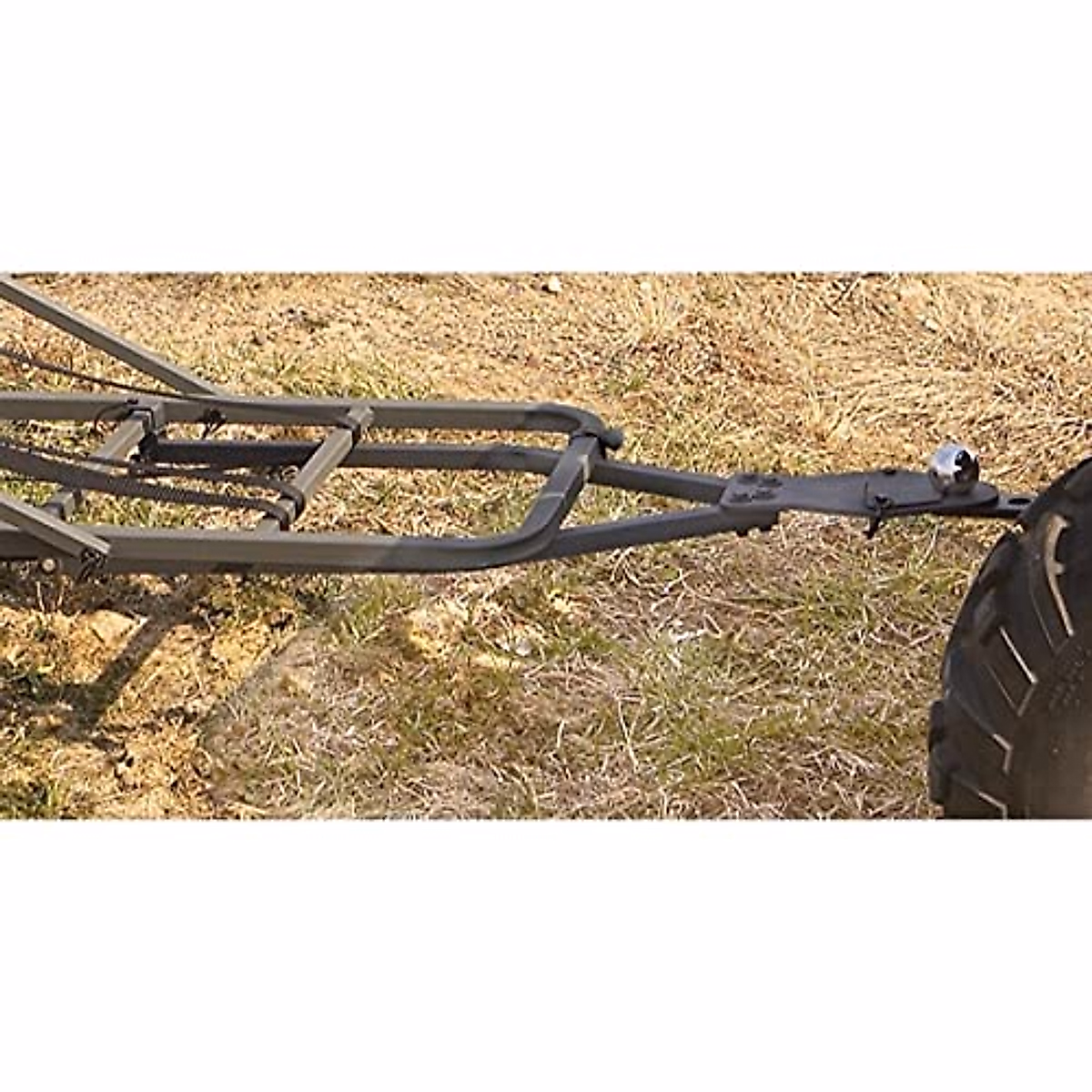Guide Gear Game Cart Tow Bar, Trailer Hitch, Parts, Accessories for Deer Hunting