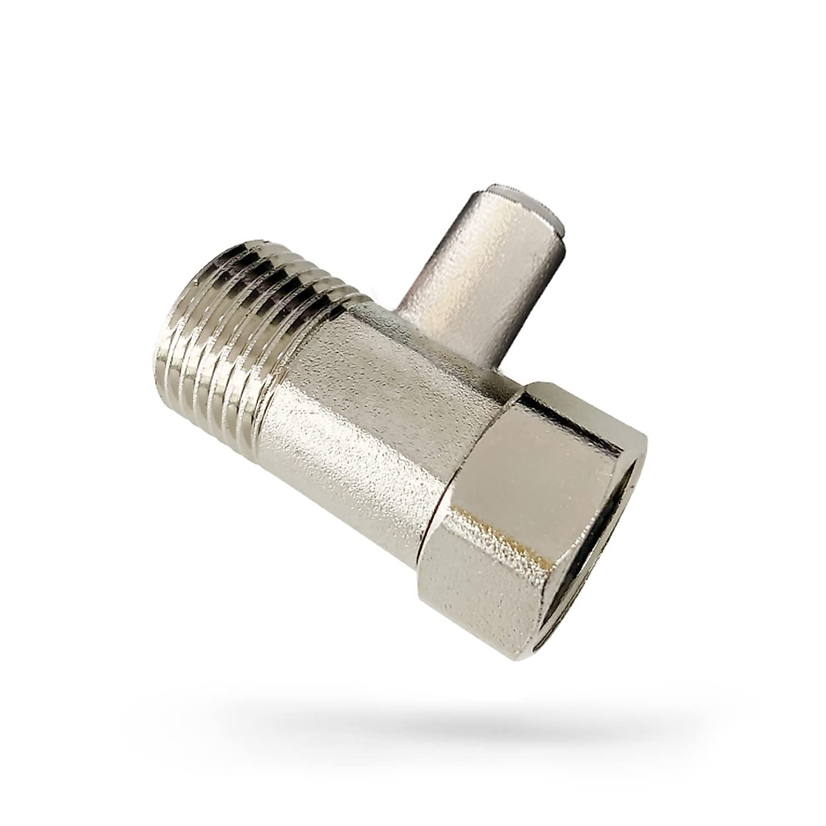 3 Way Tee 7/8" x 7/8" x 1/4",Bidet T Valve for ZMJH Toilet Bidet