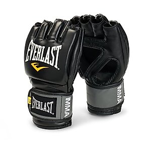Everlast Pro Style Grappling Gloves Small/ Medium Black