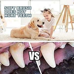 Fiopet 2024 New Pet Toothbrush Pen, Upgrade Dog Teeth Cleaning Pen Pet Teeth Repairing Kit, Cat/Dog Tooth Whitening & Cleaning Teeth Brightening Pen for Dog Cats Dental Care Fresh Breath (1)