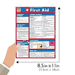 First Aid QuickStudy Laminated Reference Guide (QuickStudy Health)