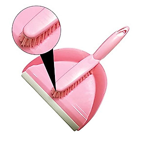 COLLBATH 2pcs Mini Broom Dustpan Set Keyboard Cleaning Tool Dust Pan and Brush Small Broom Brush Mini Tools Mini Brush Bed Broom Household Brooms Cleaning Tools Desktop Broom Plastic