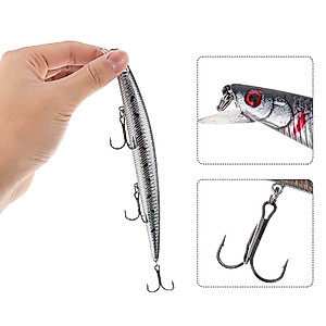 BESPORTBLE 3pcs Bait Artificial Fishing Tackle Fishing Accessory Fishing Supplies Outdoor Fake Lure Life-Like Fishing Lure Fake Fishing Lures Imitation Fishing Hook Household Fishing Tackle