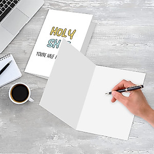 Funny 50th Birthday Card, Rude 50 Years Old Birthday Card for Friend Him Her, 50 Birthday Gift for Men Women