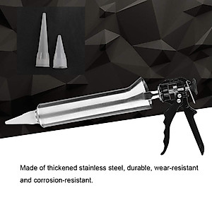 banapoy Caulking Gun, Labor Saving Mortar Grouting Gun, Time Saving Handheld for Cement Grouting Tile Caulking Cement Caulking Sprayer Mortar Grouting Supplies