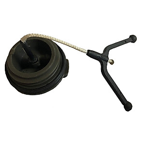 FJSaDobo Gas Fuel Cap and Oil Tank Cap for Husqvarna 435 435E 440 440E 445 445E 450 450E 545 550 555 560 562 544111201 544111203