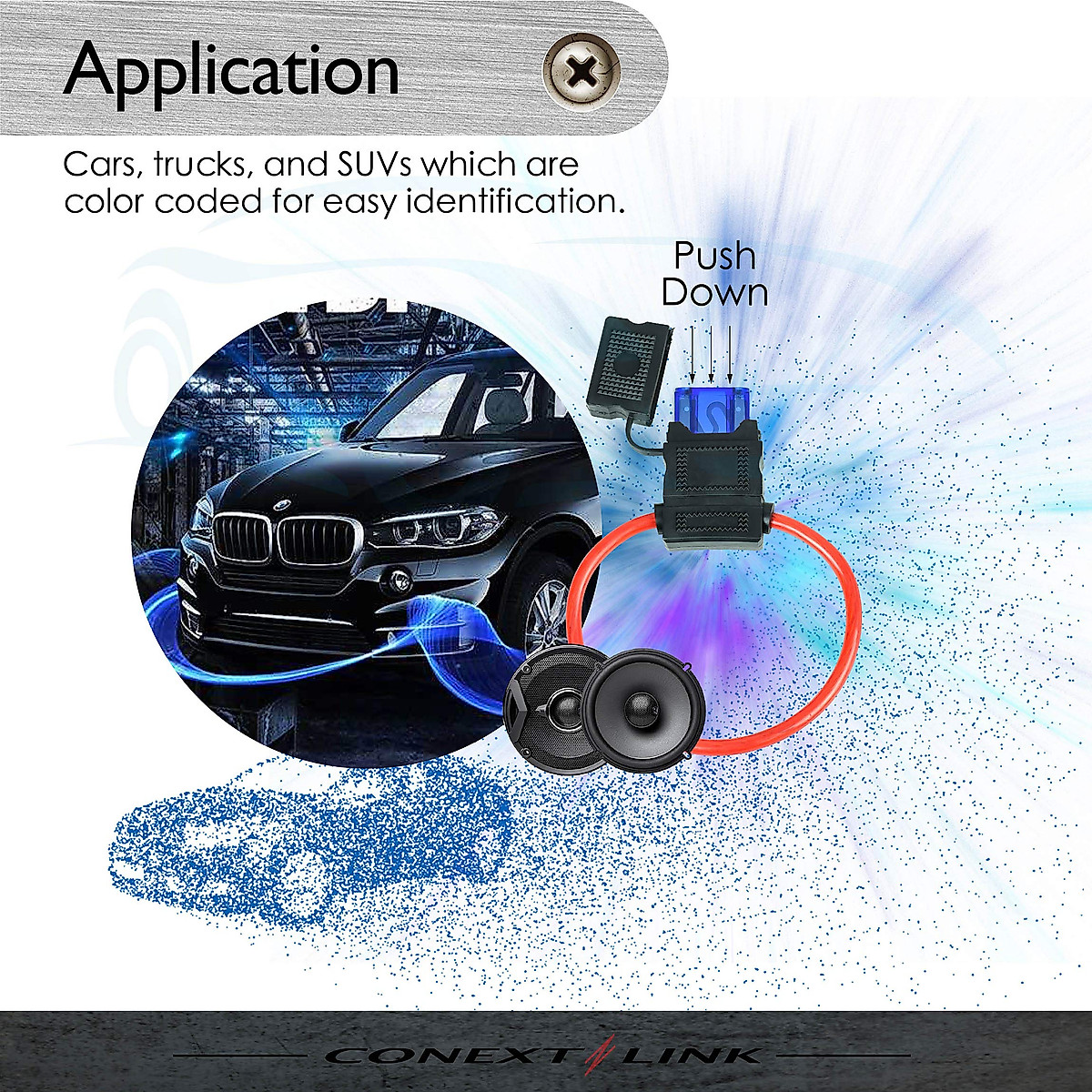 Conext Link MAXI60-10 Nickel 60Amp MAXI Fuse 10 Pack （14294）