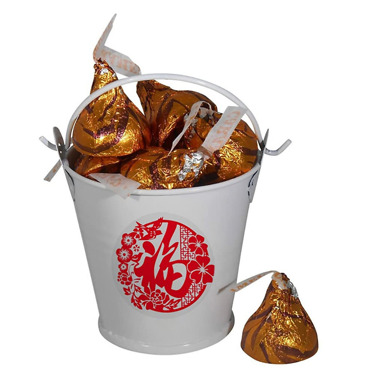 1 Roll Chinese New Year Stickers Lucky Chinese Fu Character Seal Stickers Adhesive Label Spring Festival Party Favor for DIY Crafts Card Envelope Red