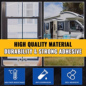 VIVIDA Waterproof Patch and Seal Tape, 4" × 10' Waterproof Tape for Outdoor Use, Patch and Seal Tape Waterproof Tape for Leaks, Underwater Repair, Black, 1 Roll