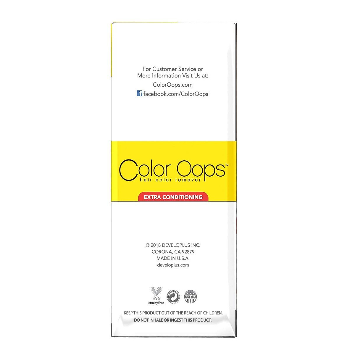 Color Oops Hair Color Remover Extra Conditioning 4oz. (Pack of 2)