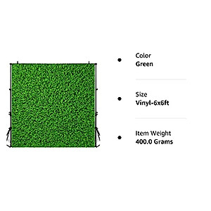 Nature Green Grass Backdrops for Photography 6x6FT Spring Realistic Grass Lawn Backgrounds for Baby Shower Birthday Party Photoshoot LUCKBTY LUZZ440