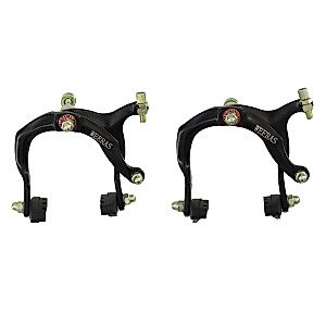 WEERAS 2-Piece Bicycle Brake Calipers Road Bike V Aluminum Bicycle Brake Replacement Set