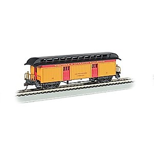 Bachmann Industries Baggage Western & Atlantic Rr Ho Scale Old-Time Car with Round-End Clerestory Roof